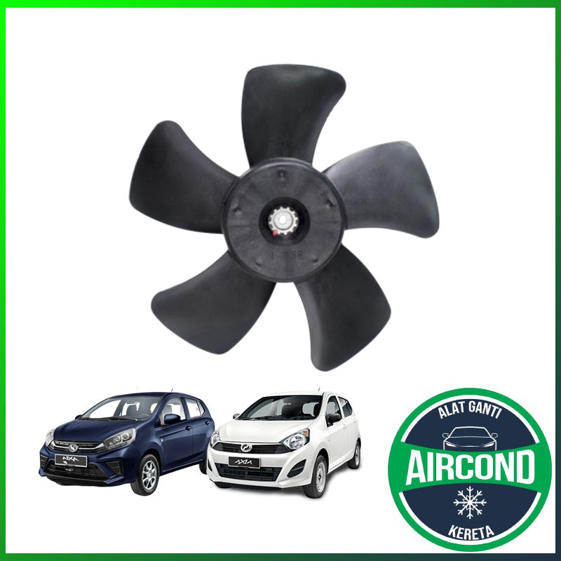 ACK Perodua Axia Radiator Fan Blade ACK | Shopee Malaysia