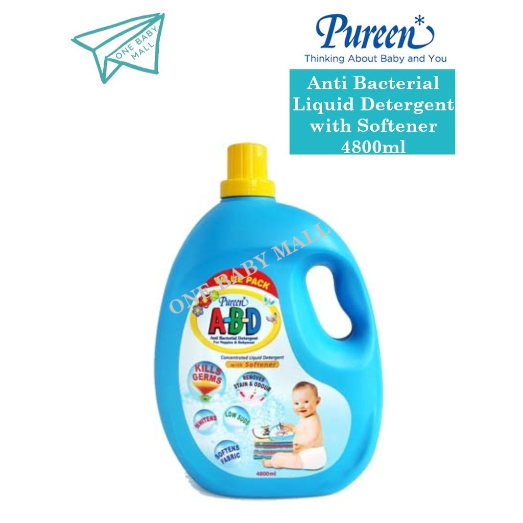 One Baby Mall Pureen ABD Anti Bacterial Liquid Detergent with Softener ...