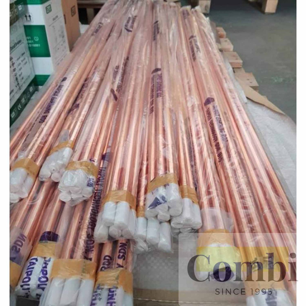 (Taipoly)Copper Rod 5/8inch x 1.5m /Copper Rod 5/8inch or 12mm x 1.5m ...