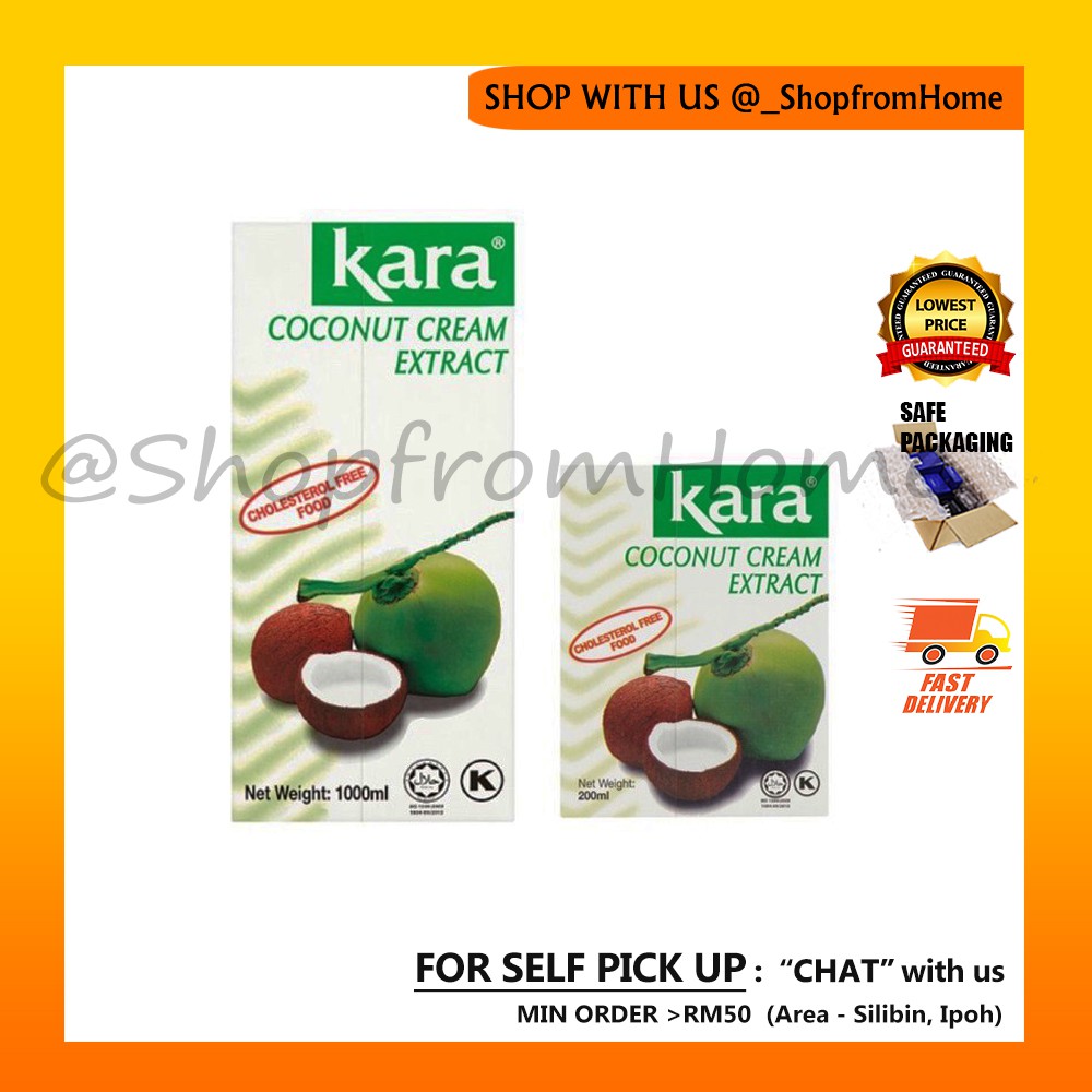 Kara Coconut milk 1L/200ML | Shopee Malaysia