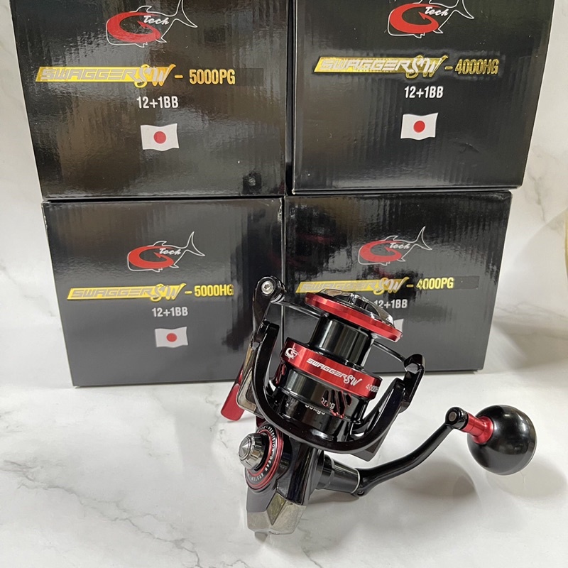 G-TECH NEW SWAGGER SW SPINNING FISHING REEL | Shopee Malaysia
