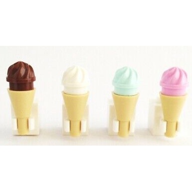 Lego ice cream and cake bricks / Lego Part 15470: Plate, Round 1 x 1 ...