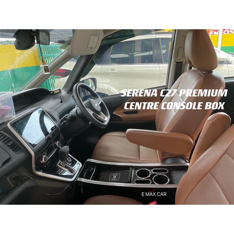 NISSAN.SERENA.C27.PREMIUM.CENTER.CONSOLE.BOX.ARM.REST | Shopee Malaysia