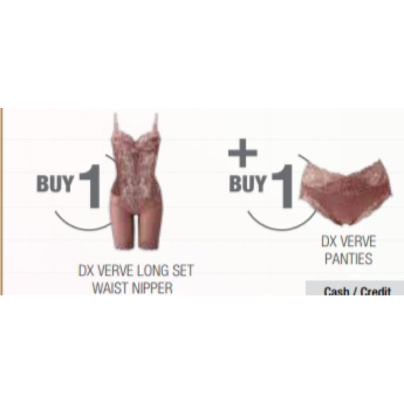 KORSET DX VERVE LONG SET WAIST NIPPPER+FREE PANTIES | Shopee Malaysia