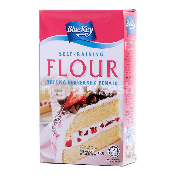 Blue Key Self Raising Flour 1kg | Blue Key Tepung Penaik 1kg | Shopee ...