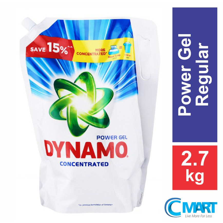 Dynamo Liquid Detergent Concentrated Refill Pack 2.4KG | Shopee Malaysia
