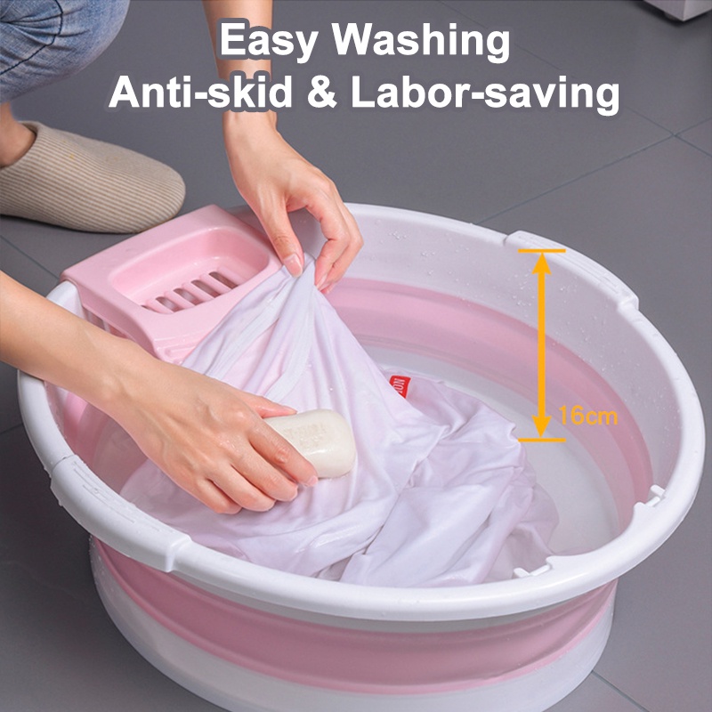 Foldable Wash Basin Collapsible Folding Home, do not occupy the space ...