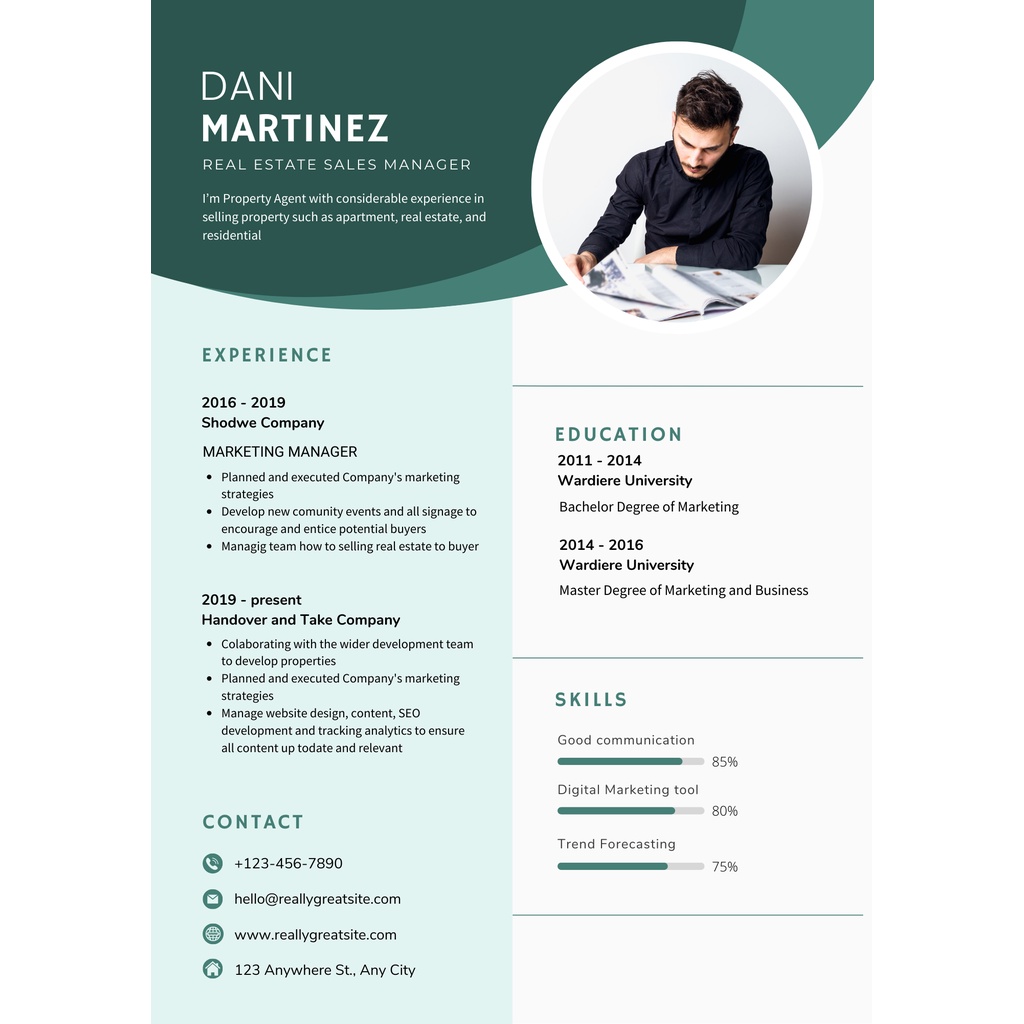 Editable Resume Template | Shopee Malaysia