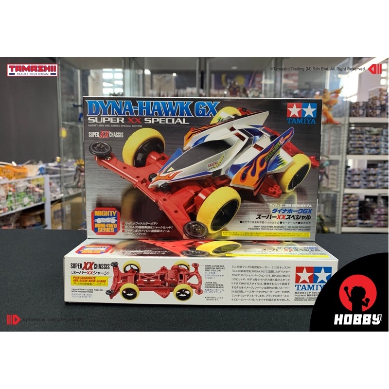 Tamiya 95467 Dyna-Hawk GX Super XX Special (Super XX Chassis) (Mini 4WD ...