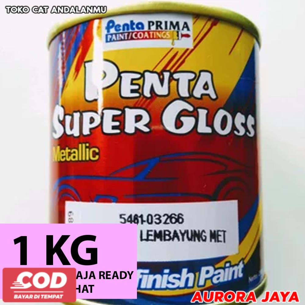 MERAH UNGU PUTIH Penta Gloss Paint 1kg pearl Purple Purple Yellow Red ...