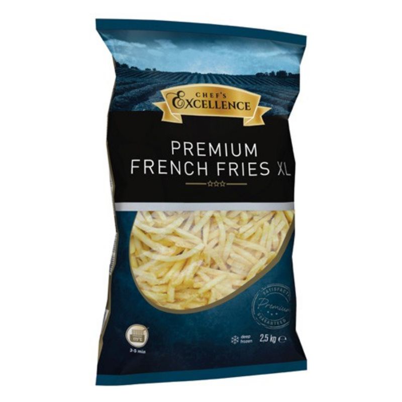 [Wholesale] Chef's Excellence Premium French Fries 4 x 2.5kg | Shopee ...