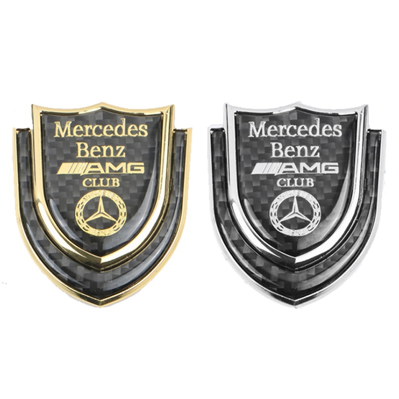 Car Train Window Emblem Badge Chrome Sticker Owners Club 3D Metal ...