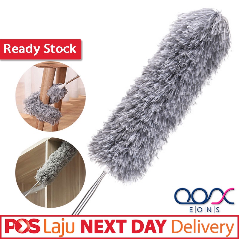 RETRACTABLE Long Cleaning Duster Bendable Microfiber Ceiling Cleaning ...
