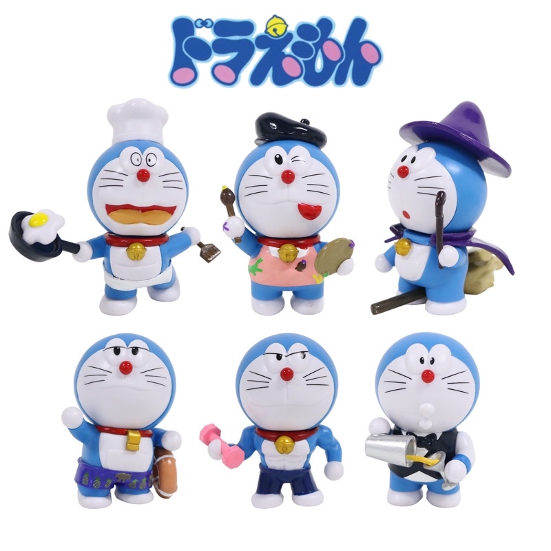 Doraemon Profession Chef Painter Magician Lifeguard Fitness Coach ...