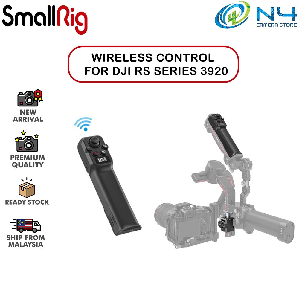 SmallRig Wireless Controller for DJI RS3 PRO RS2 Series 3920 | Shopee Malaysia