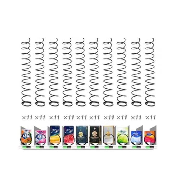 Clear Stocks!!! TCN vending machine parts, Spiral / Spring -11 Slot ...