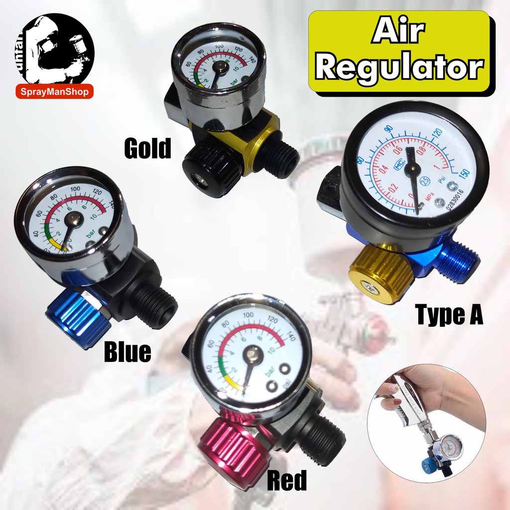 Air Regulator For Spray Gun Mini Air Regulator For Pneumatic Tools ...