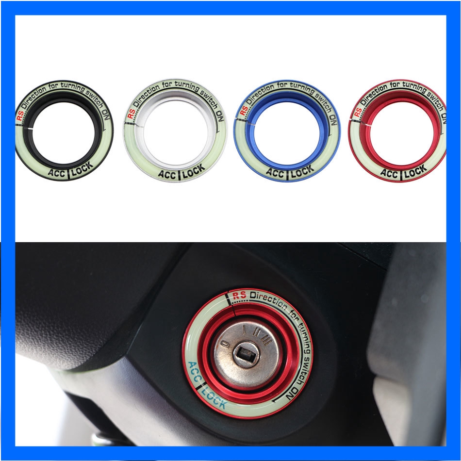 Luminious Car Inner Ignition Ring for Ford Focus Everest Ranger Kuga ...