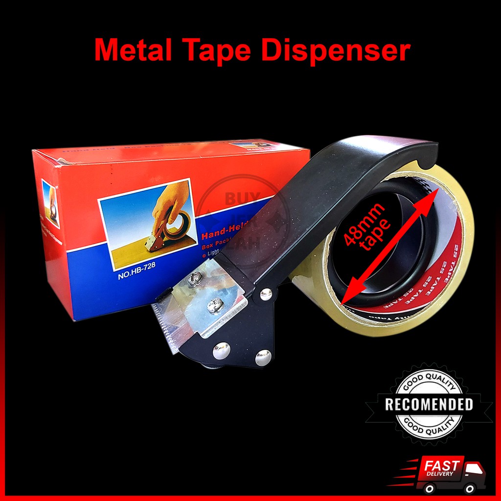 Hand Held Metal OPP Tape Dispenser / Pemegang OPP Tape | Shopee Malaysia