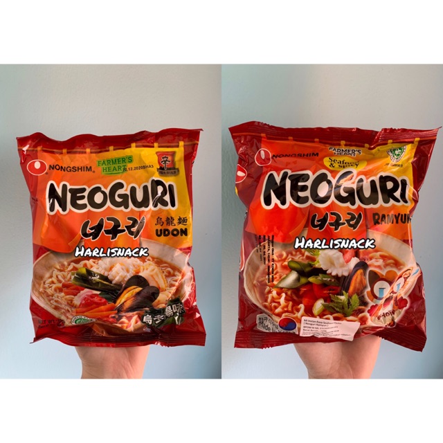 Nongshim Korean Neoguri Udon / Neoguri Ramyun Instant Noodles | Shopee ...