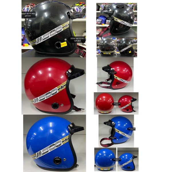 MS88 HELMET ORIGINAL MS88 READY STOCK NOW HARGA BORONG | Shopee Malaysia