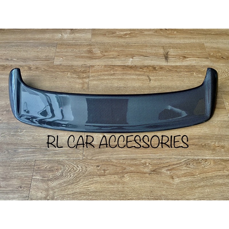 Volkswagen Golf mk6 TSI Revozport carbon fiber rear roof top ducktail ...
