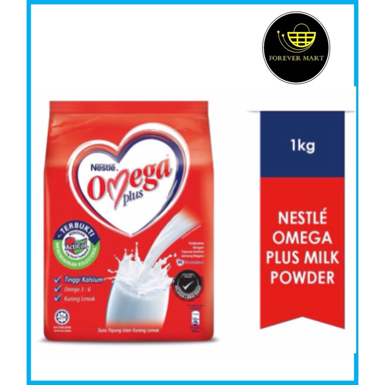 NESTLE OMEGA PLUS Milk Powder 1kg | Shopee Malaysia