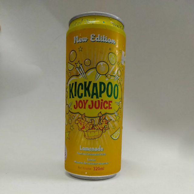 KICKAPOO JOY JUICE LEMONADE / PINK GRAPEFRUIT / CITRUS BURST CAN 320ML ...