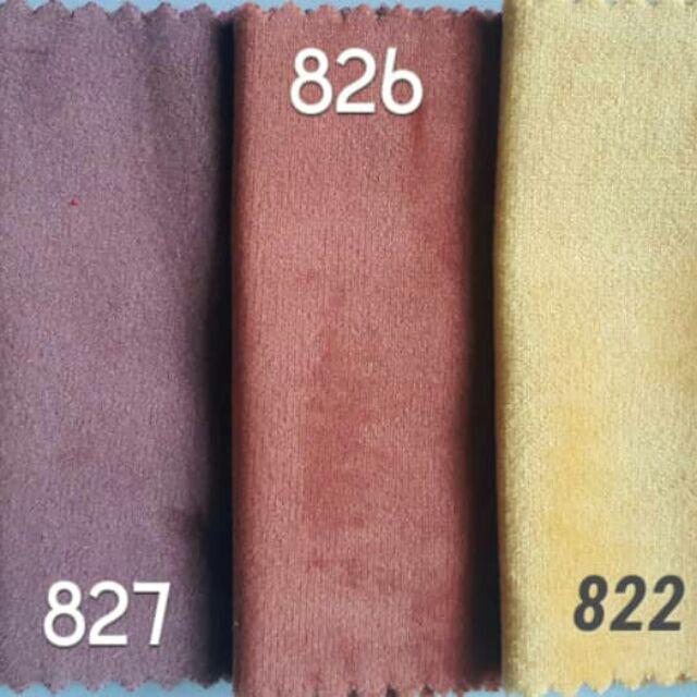 FABRIC VELVET / KAIN BALDU KUALITI TERBAIK PELBAGAI WARNA (bidang 60 ...