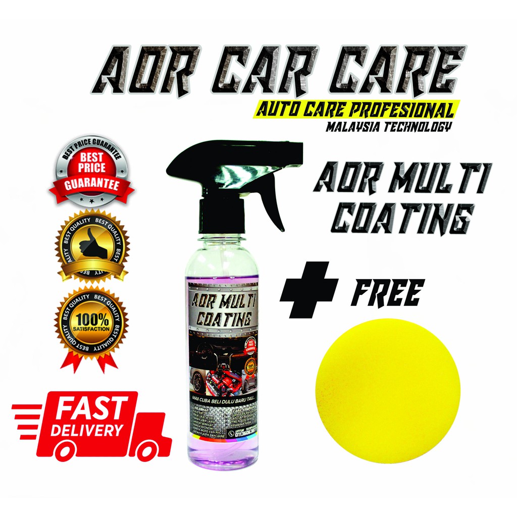 AOR MULTI COATING🔥 WAX TAYAR TAHAN LAMA DAN KALIS AIR WAX TAYAR TAHAN ...
