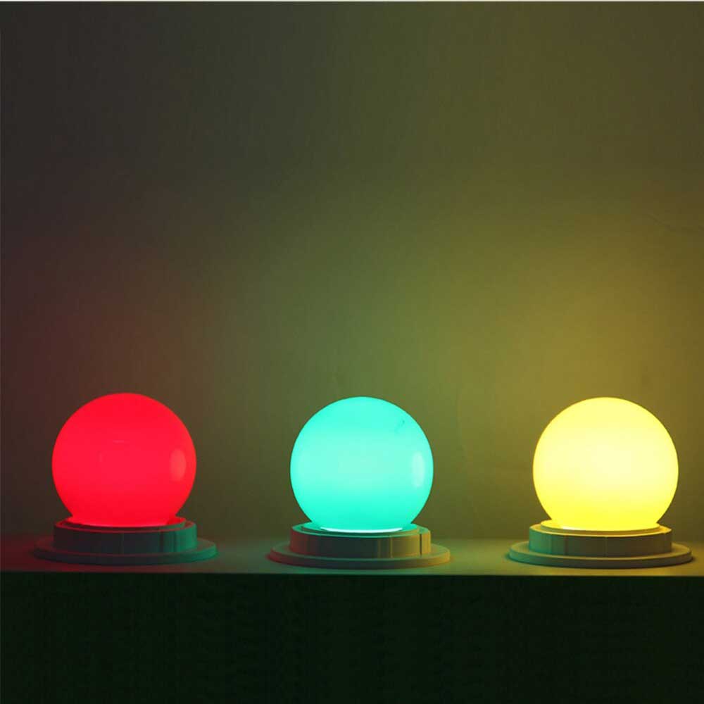 IWACHI LED Color Bulb Ping-Pong Lamp Color Size 7W E27 Model IWC-BULB ...