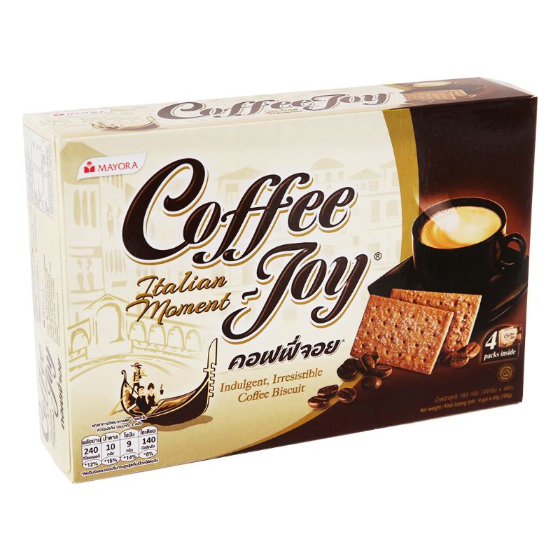 Coffee Joy Coffee flavored biscuits box 180g | Shopee Malaysia
