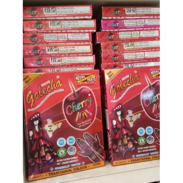 Inai merah dari India | Shopee Malaysia