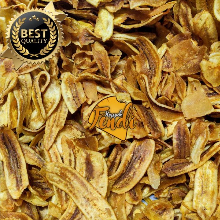 𝙆𝙚𝙧𝙚𝙥𝙚𝙠 𝙁𝙚𝙣𝙙𝙞 Kerepek Pisang Produk Muslim / Banana Chips [500g ...