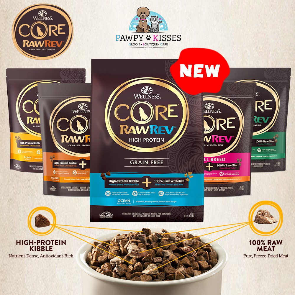 Wellness Core RawRev Dry Dog Food | Pawpy Kisses | Shopee Malaysia