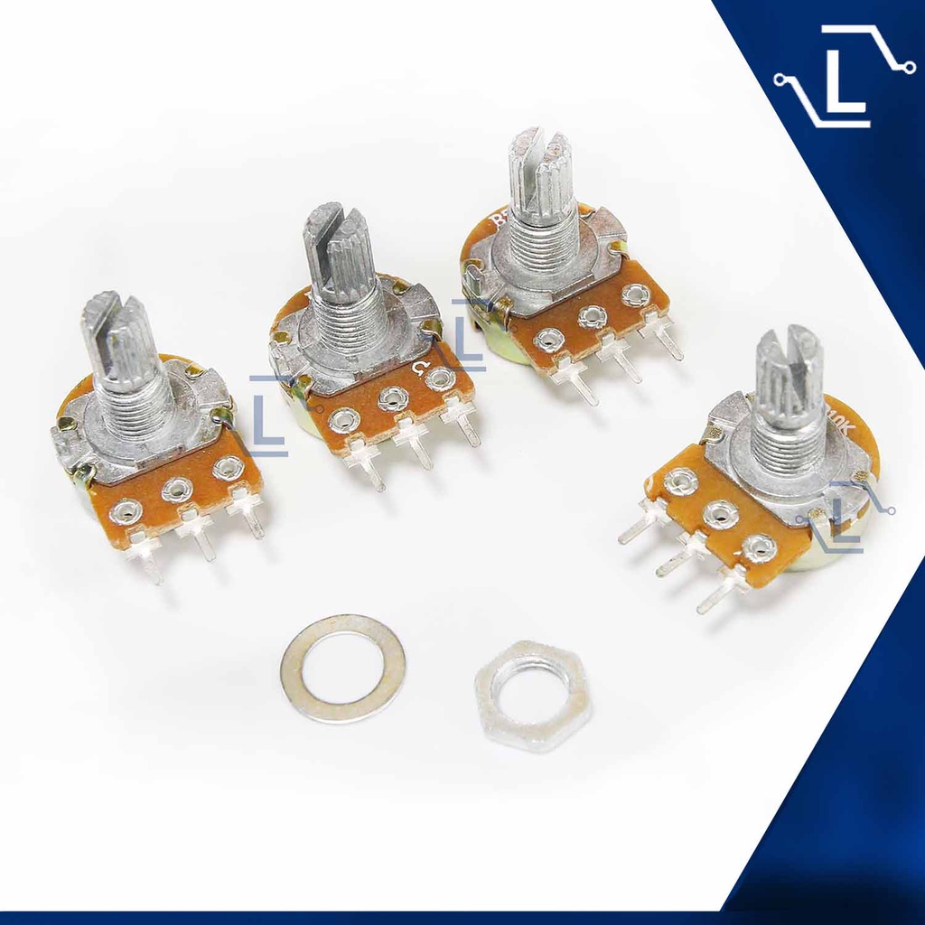 [Luminense] WH148 Variable Resistor Potentiometer Single Turn Linear ...