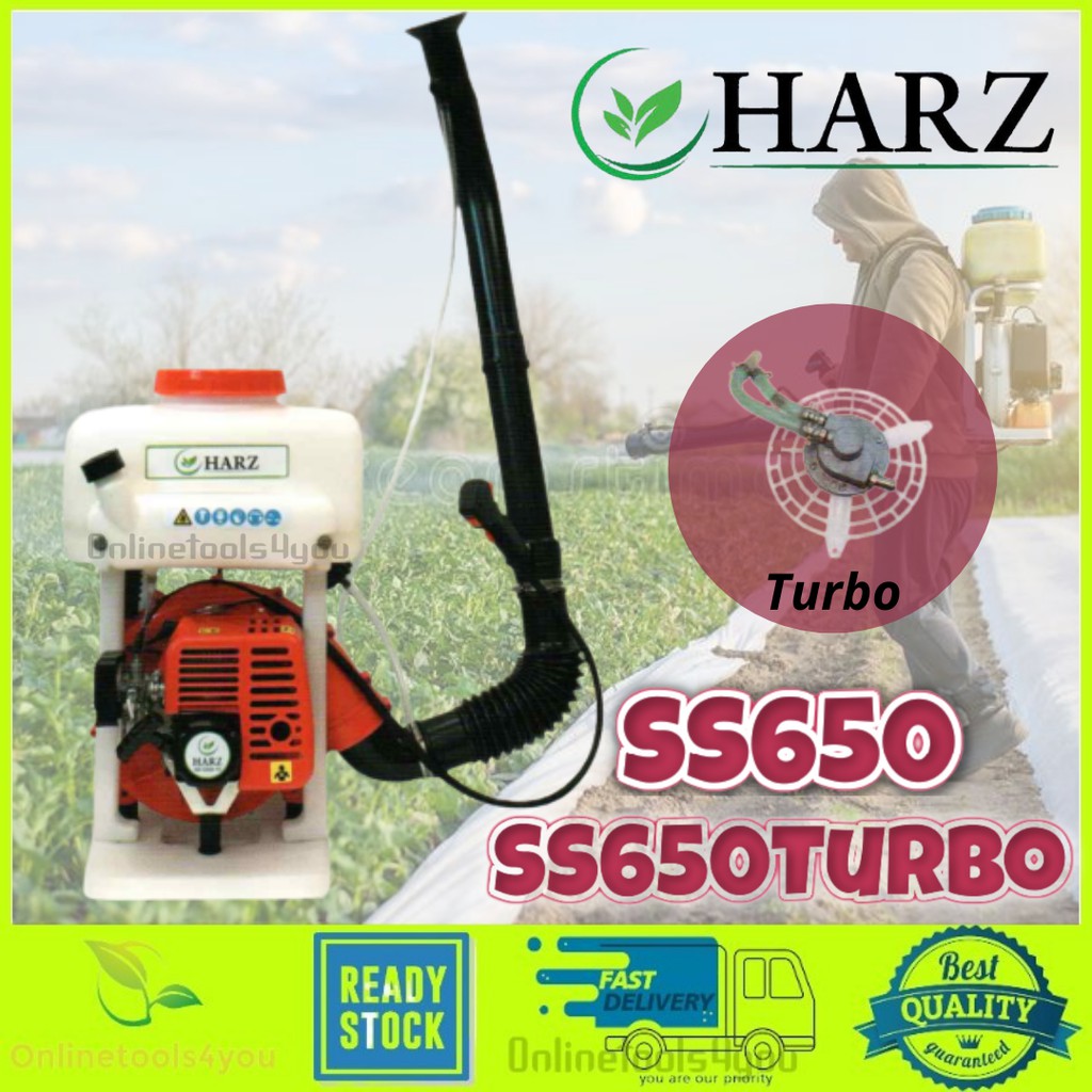 OGAWA SS650 SS650T SS700T Turbo Mist Duster / Mist blower Mesin Pam Racun Ogawa Disinfectant ...