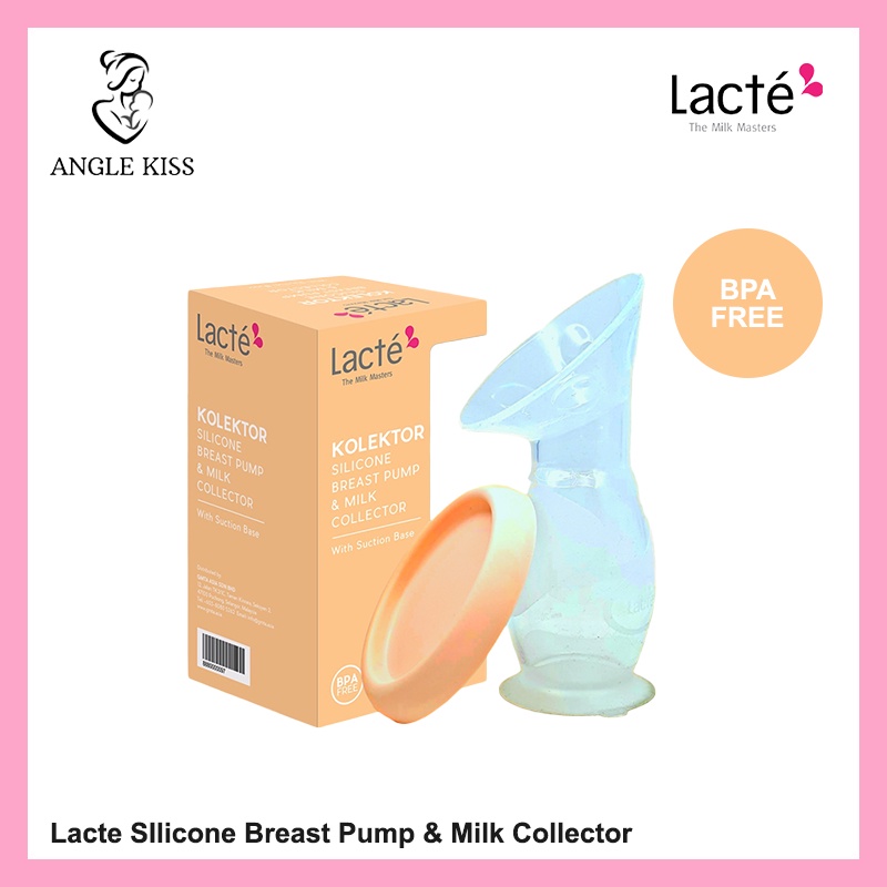 Lacte Silicone Breast Pump & Milk Collector Pengumpul Susu Kolektor ...