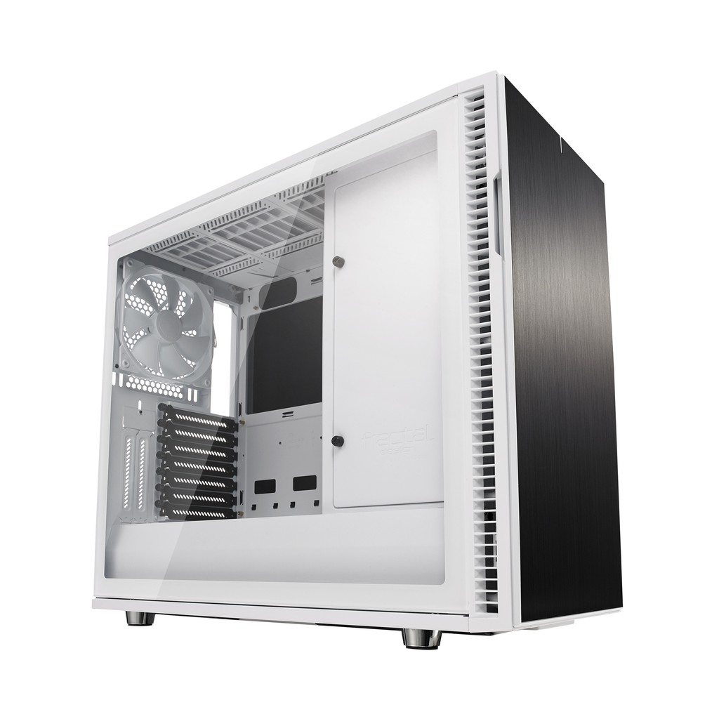 FRACTAL DESIGN DEFINE R6 TG E-ATX CHASSIS - WHITE # FD-CA-DEF-R6-WT-TG ...
