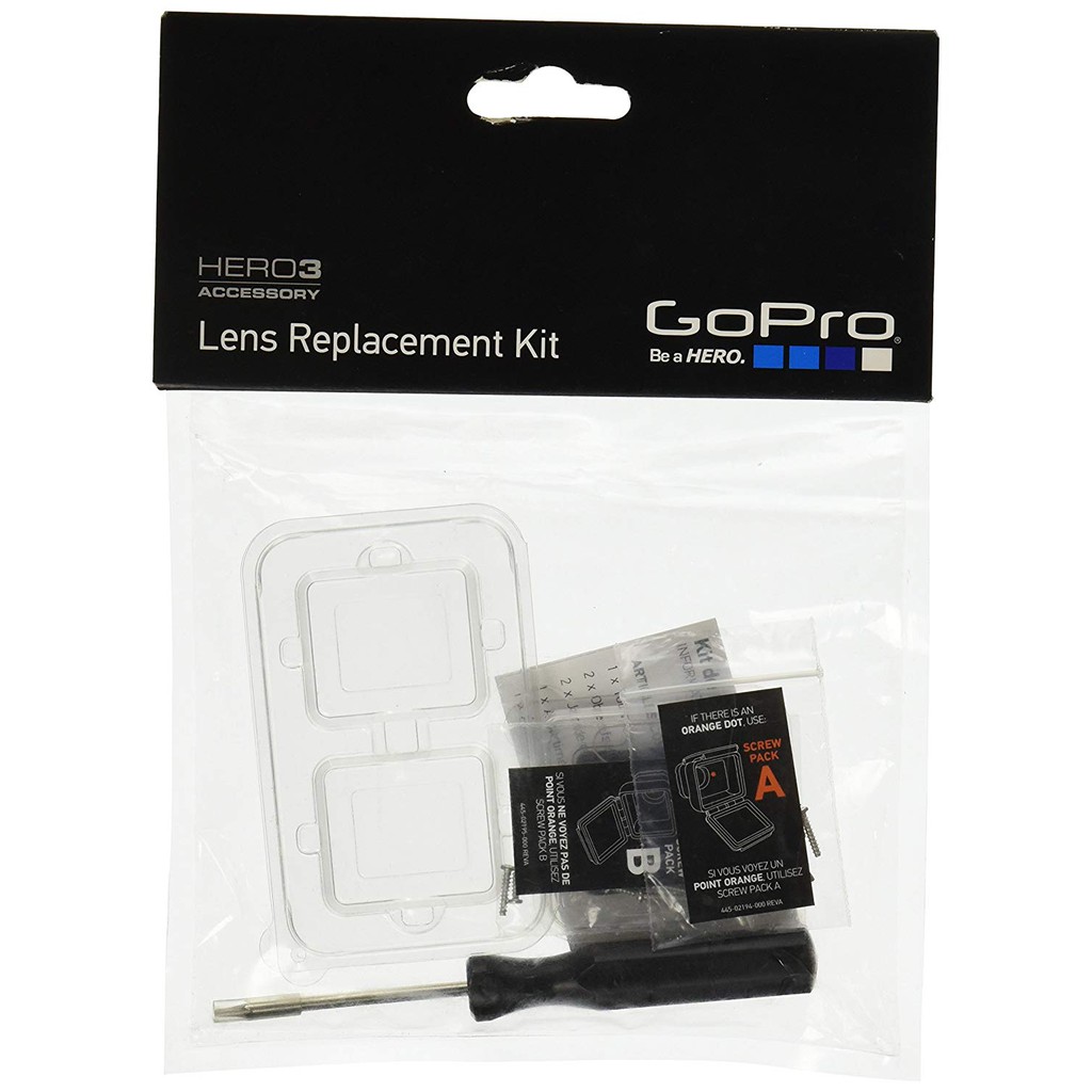 Gopro Lens Replacement Kit (Original Gopro) | Shopee Malaysia