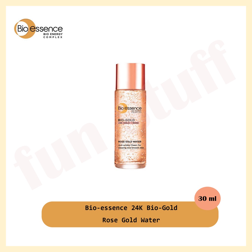BIO-ESSENCE 24K Bio-Gold Rose Gold Water (30ml) | Shopee Malaysia