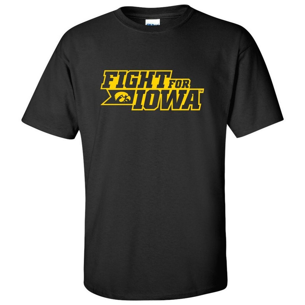 Wholesale Popular Cotton Tee Iowa Hawkeyes Fight For Iowa Basic Cotton ...