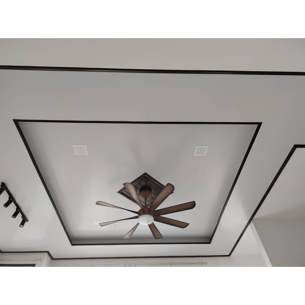 6FT PVC Ceiling Wall Panel Home Ceiling/Wall Waterproof 30cm x 8mm (Ready Stock) Support Max to ...