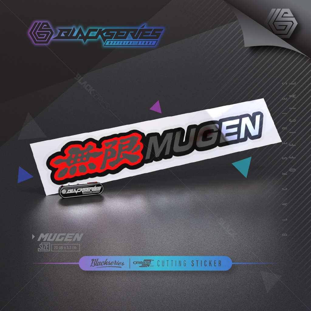 Mugen Sticker | Cutting Mugen Stickers | Mugen | Car Sticker | Shopee ...