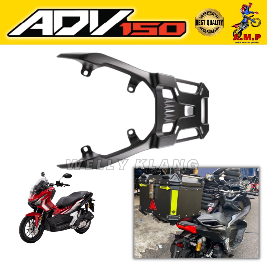 HEAVY DUTY RACK HONDA ADV150 ADV-150 100% Fitting Combo with Aluminium ...