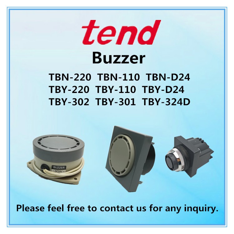TEND Buzzer TBN-220 TBN-110 TBN-D24 TBY-220 TBY-110 TBY-D24 TBY-302 TBY ...