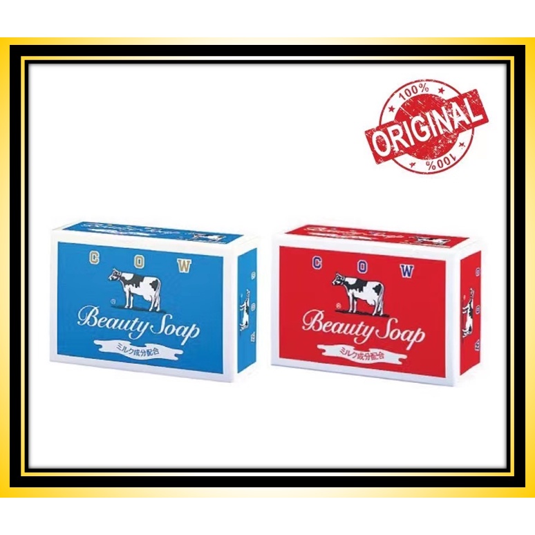 💥Ready Stock💥 Cow Soap Japan Blue Jasmine 130g / Red Rose 100g | Shopee ...