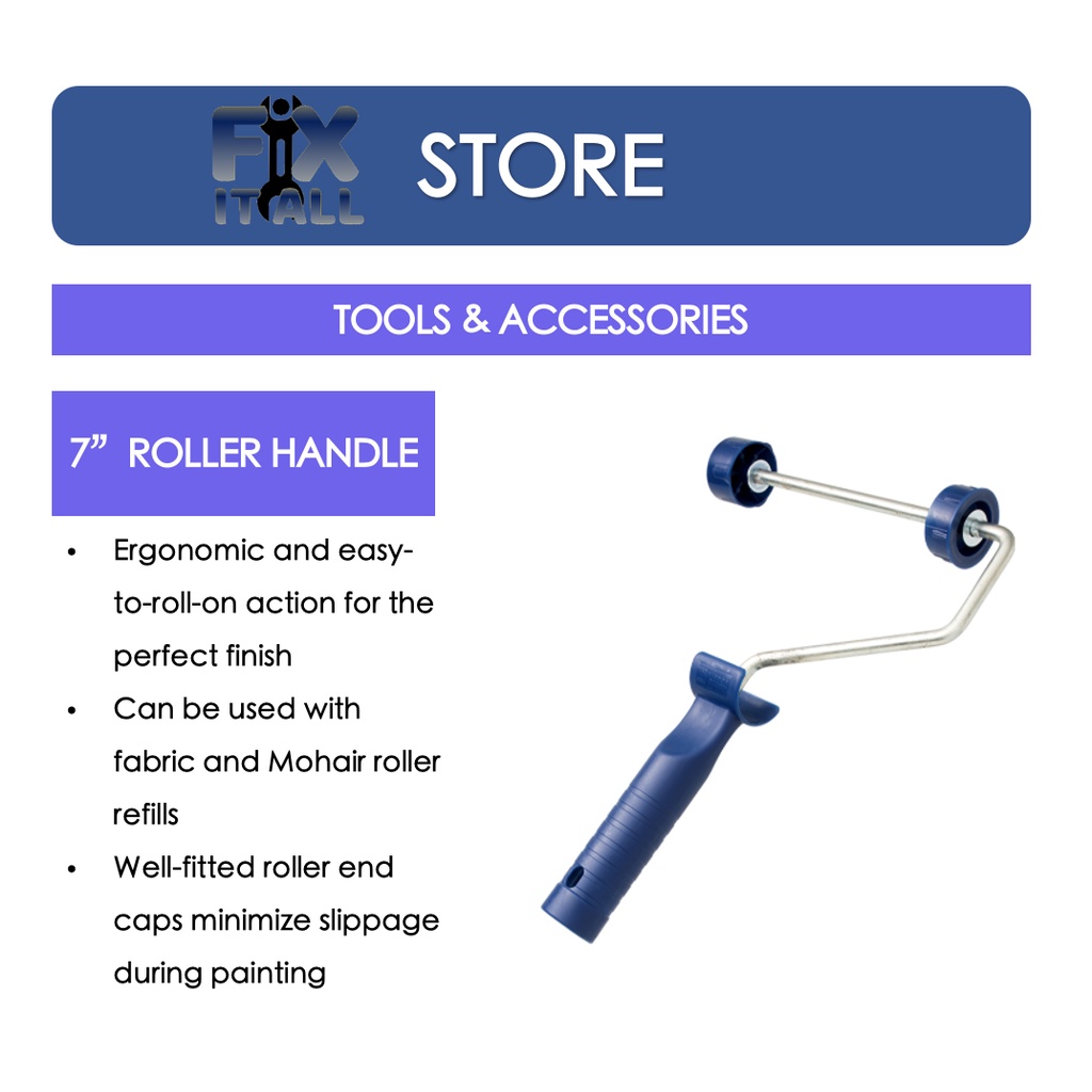 Nippon 7 inch Roller Handle | Shopee Malaysia