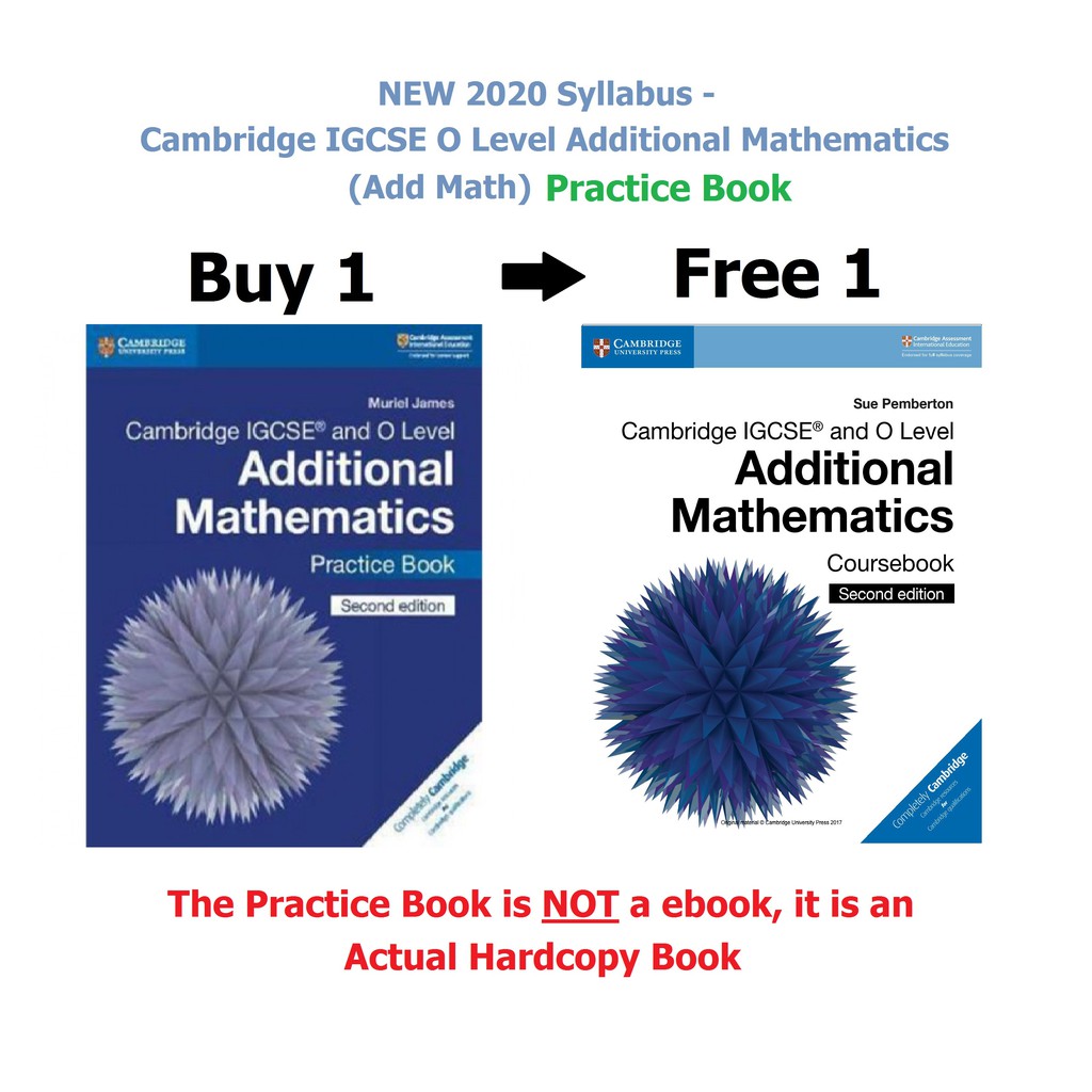 NEW 2020 SYLLABUS - IGCSE Additional Mathematics PRACTICE BOOK - Year ...