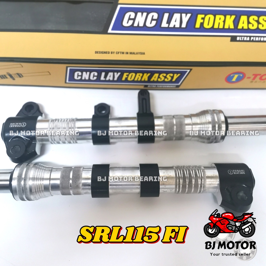 TOBAKI CNC LAY FORK SET Y15ZR LC135 EX5 NVX TXR150 KRISS Y125ZR SRL | SRL115 WAVE125 | DREAM ...